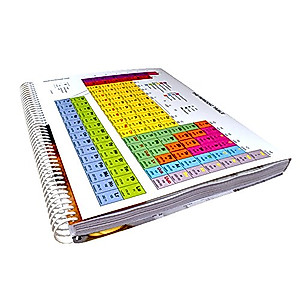 BARBAKAM Lab Notebook 100 Carbonless Pages Spiral Bound (Copy Page Perforated)