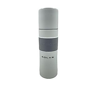 ROLAN Stainless Steel Automation Self Drink Mate - Thermos, Mate Cup and Bombilla All in One, Effortlessly Enjoy Yerba Anywhere 750ML (Blanco)