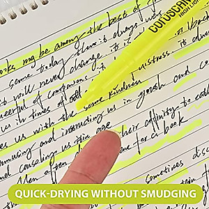 highlighters 80 pack, yellow highlighter,Chisel Tip Highlighter Pens, Non-toxic Odorless Quick-drying Markers for Multipurpose, Fade resistant, for classrooms and offices,A good gift for children
