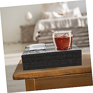 Housoutil 4 Pcs Pearl Cotton Cup Holder Takeaway Cup Trays Coffee Mug Holder Disposable Coffee Trays Drink Holder Trays Portable Coffee Cup Cold Drinks Holder Trays Outdoor Container