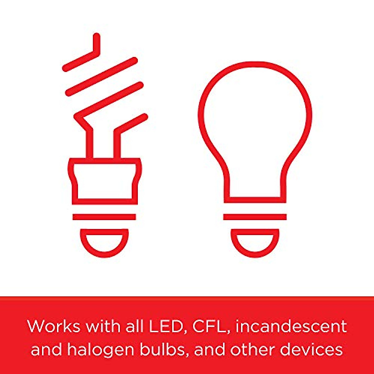 UltraPro Z-Wave Smart Rocker Light Switch with QuickFit and SimpleWire, 3-Way Ready, Works with Alexa, Google Assistant, ZWave Hub Required, Repeater/Range Extender, White Paddle Only, 4-Pack, 54891