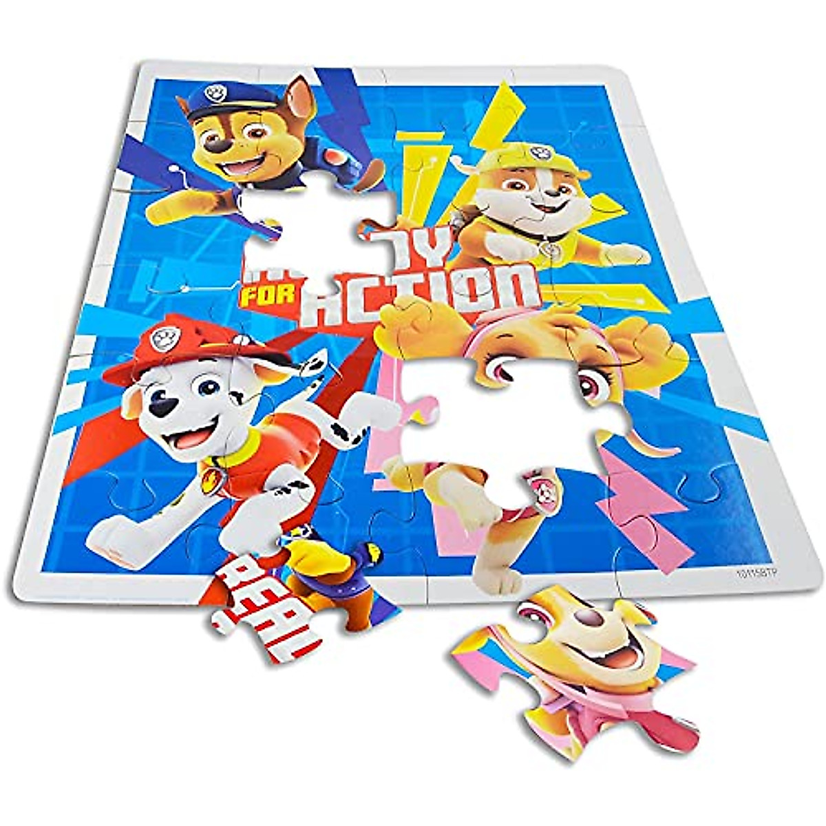Paw Patrol 24-pc Puzzle Tin Lunch Box (7.75" x 6.25" x 3.25")