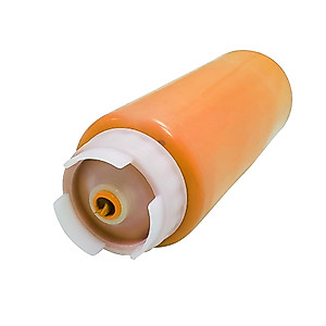 Creative Mark Cylo FIFO Squeeze Bottle Refillable Clear Tip Silicone Dispenser for Paint, Epoxy and Color Mixing - 20 oz.