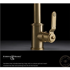 Perrin and Rowe U.CC80AC Rohl Faucet-spouts-and-Kits, Black