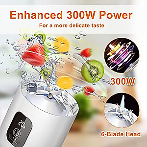 Personal Portable Blender for Shakes and Smoothies,Pawaca Blender BravoX (White BravoX)