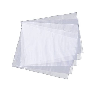 STOBOK 500pcs Shrink Film Wrap Heat Shrink Bags Shrink Film Bags Clear Packing Bags Shrink Wrap Bags for Gift Baskets Basket Tray Sealer Bags Shrinkable Wrapping Bag Plastic Wrap Gift Bag