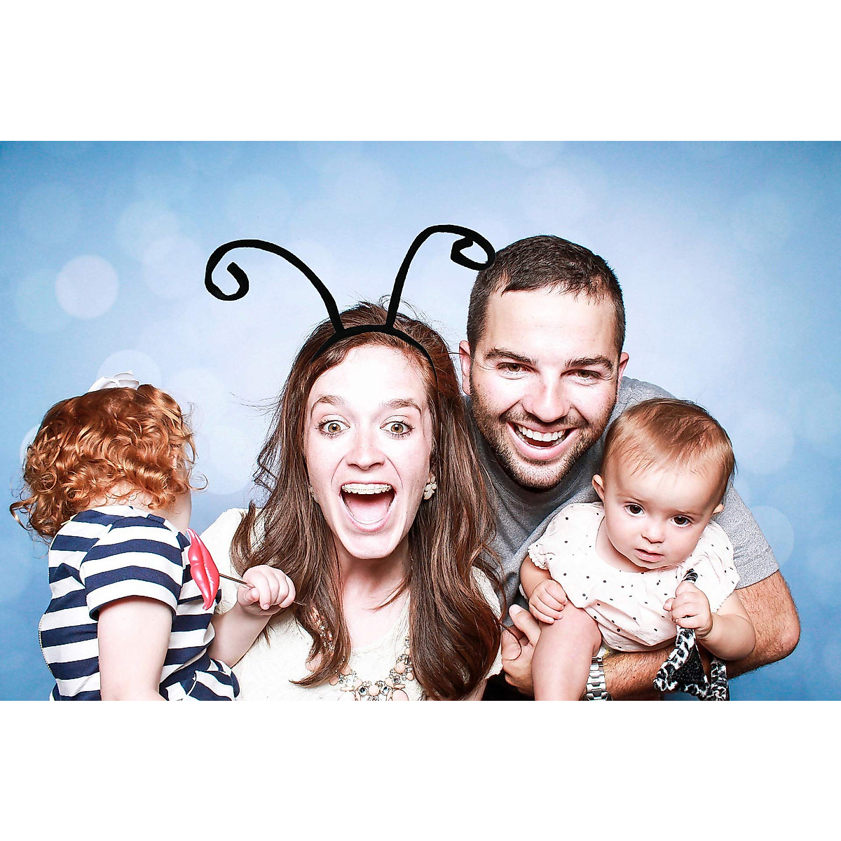 Nicky Bigs Novelties Black Velvet Bug Antenna Headband | Ladybug Bee Insect Hair Band Costume Accessory | Unisex Adult One Size Halloween Accessories