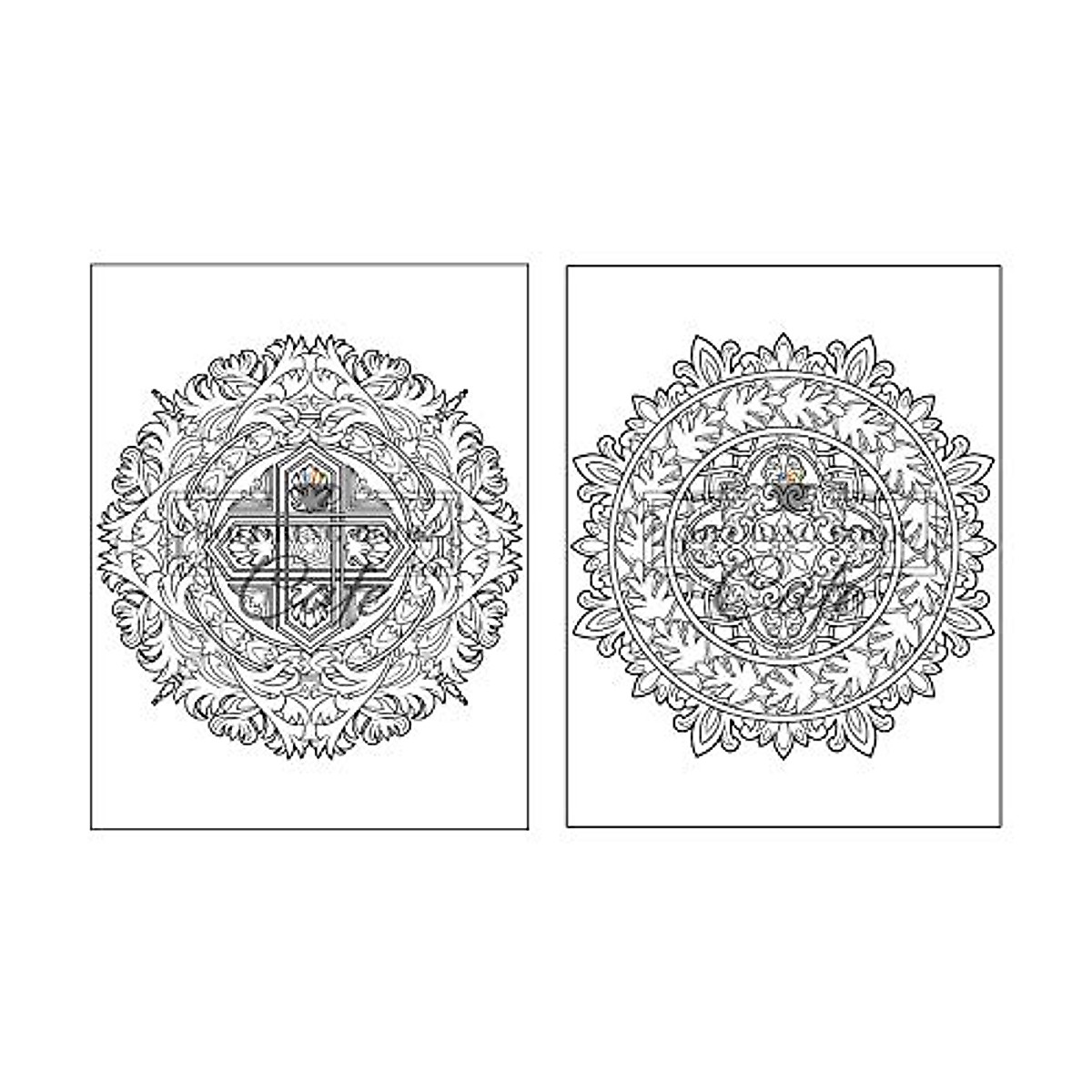 125 Mandalas: An Adult Coloring Book Featuring 125 of the World’s Most Beautiful Mandalas for Stress Relief and Relaxation (Mandala Coloring Books)