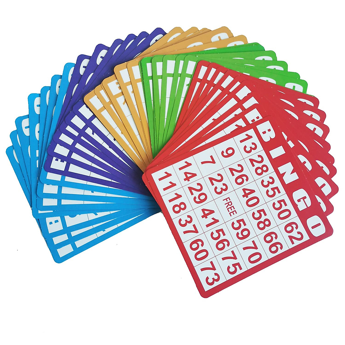 SEETOOOGAMES Deluxe Bingo Game Set - 8 Inch Metal Cage, 50 Paper Cards, 600 Colorful Clear Chips, Bingo Balls and Plastic Master Board, Great for Adults Large Groups, Familiy Games Nights Parties