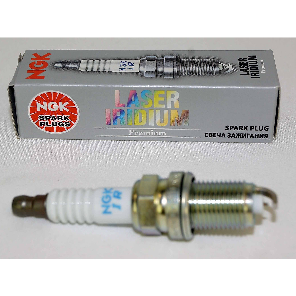 NGK Laser Iridium Spark Plug IFR6T11 (4 Pack) Compatible With TOYOTA CAMRY BASE 2005-2006 2.4L/2362cc