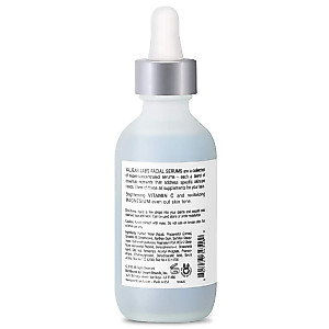 Valjean Labs Facial Serum, Glow | Vitamin C + Magnesium | Helps to Brighten and Clear Skin, Even Tone and Prevent Wrinkles | Paraben Free, Cruelty Free, Made in USA (1.83 oz)