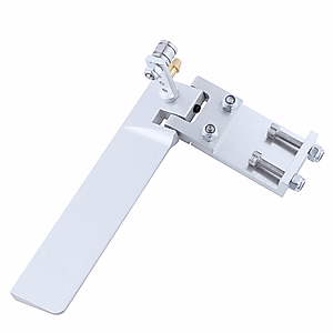 Aluminum 95mm Long RC Boat Rudder with Water Pickup Absorbing Steering for Electric/Gas Power Remote Control Model Parts CNC