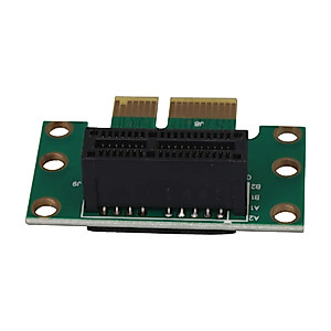 RDEXP PCI-Express 1X Riser Card 90 Degree Right Angle Riser Adapter Card