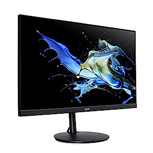 acer CBA242Y Abmiprx 23.8" Full HD (1920 x 1080) Zero Frame Home Office Monitor | AMD Radeon Free Sync | 1ms VRB | 75Hz Refresh | Height Adjustable Stand with Tilt & Pivot (Display, HDMI & VGA Ports)