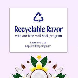 Skintimate Coconut Delight Disposable Razors for Women, 12 Count