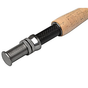 9ft or 10ft 3-4wt 5-6wt 4 Pieces Graphite Carbon Fiber Fly Fishing Rod Light Feel Medium Fast Action Freshwater Fly Rod (9ft 5-6wt)