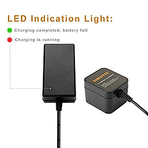 Shentec 1500mAh 8-Volt Replacement Battery Compatible with DEWALT DCB080 Dewalt DCF680N1 DW4390 DCF680N2 DCF680G2, Li-ion Battery (Battery Charger Included)