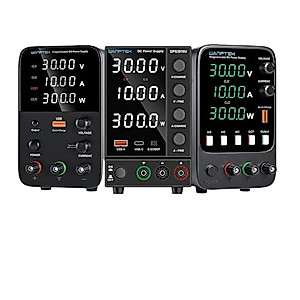 1PCS DC Power Supply Adjustable 30V 10A with 4-Digit LED Display USB5V 2A Fast Charging Laboratory Voltage Regulator AC220V/110V(3 Digits 60V 5A)
