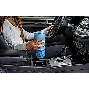 Pelican Hydration Pelican Cascade™ 22 oz Vacuum Insulated Tumbler - Recycled Stainless Steel Double Wall Travel with Dual Lid, Powder Coated Insulated Coffee Mug For Hot Cold Drinks, Blush