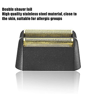 Professional 5 Star Series Finale Shaver Replacement Foil and Cutter Bar Assembly Compatible with wahl Foil Heads 7031-100/7043-100,Fit for #8061 8164 shaver (black 3 pack)
