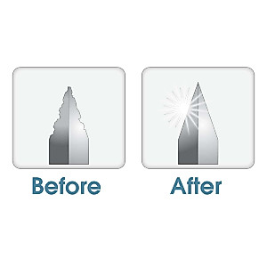 TrueCut TrueSharp 2 Power Sharpener, Fast and Easy to Use Rotary Cutter Blade Sharpener, Sharpen 28mm, 45mm and 60 mm Blades, Diamond Grit Blade Sharpening Tool, Quilting and Sewing Supplies