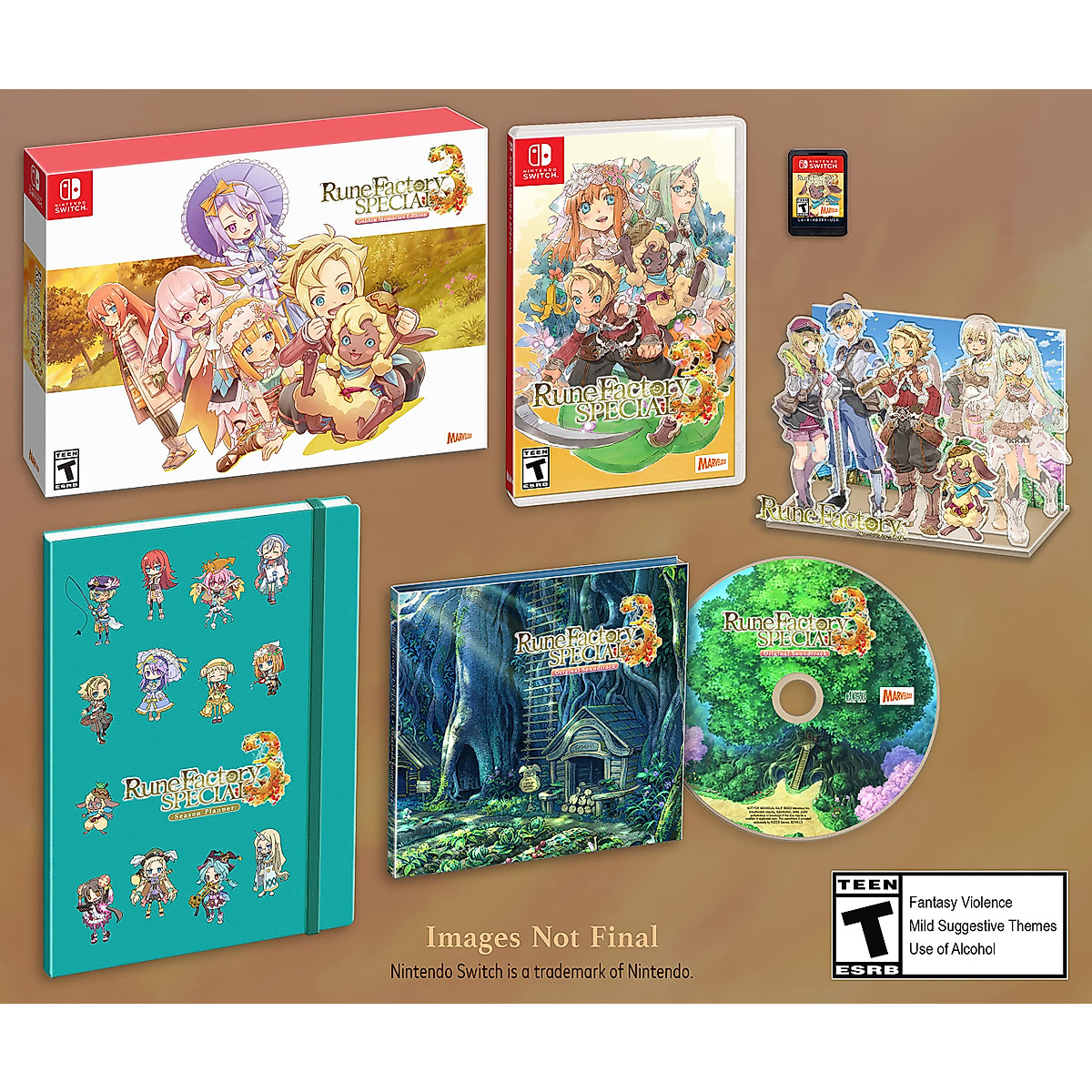 Rune Factory 3 Special – Golden Memories Limited Edition - Nintendo Switch