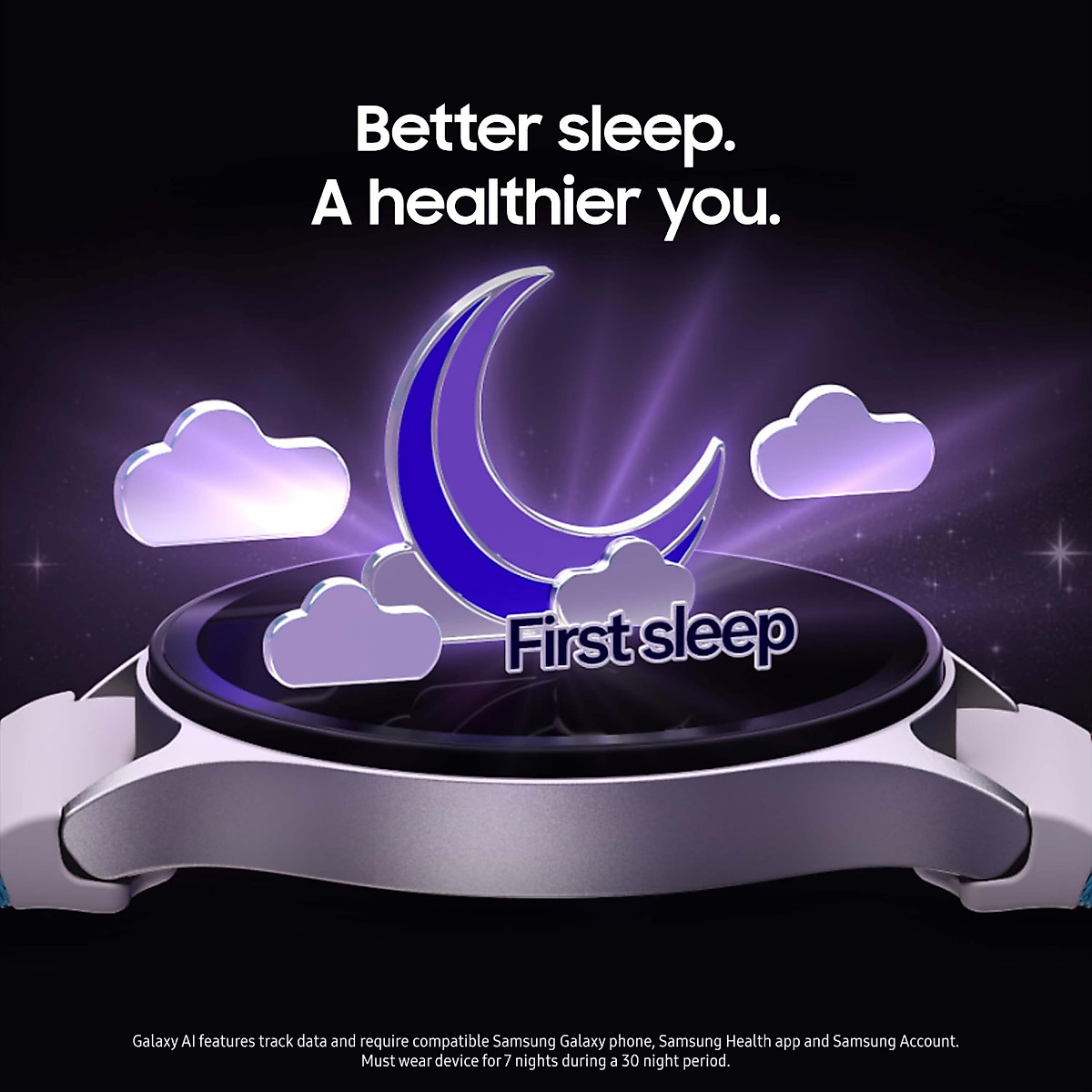 SAMSUNG Galaxy Watch 7 40mm Bluetooth AI Smartwatch w/Energy Score, Wellness Tips, Heart Rate Tracking, Sleep Monitor, Fitness Tracker, 2024, SM-L300NZECXAA Cream (Renewed)