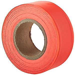 Hanson C H Fluorescent Orange Flagging Tape