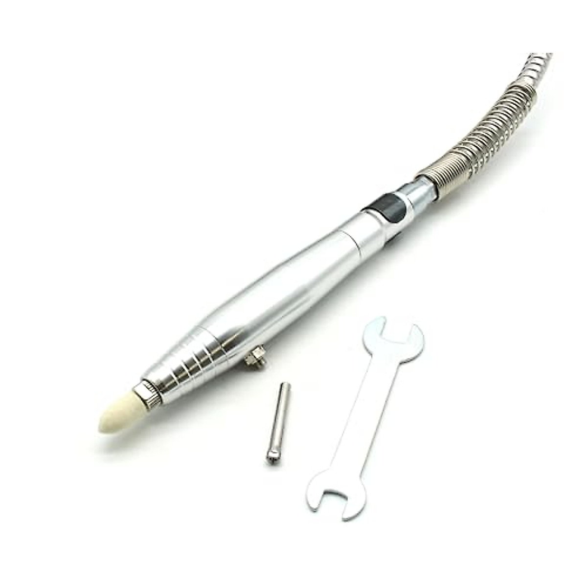 TEMO Precision Handle, for Flexible Shaft on Rotary Grinder, fits 3/32 Inch and 1/8 Inch collets/shank