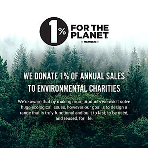 BLACK + BLUM Stainless Steel Bento Box | Plastic Free, Leak-Proof, 2-Compartment Lunch Box with Travel Fork and Bamboo Chopping Board Lid for Packing Healthy and Delicious Food | 34 oz / 1000 ml