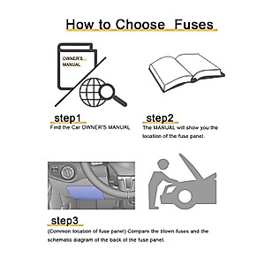 10pcs 40AMP Maxi Fuses - 40A 32V Automotive Blade Fuse for Auto, Car, Rv, Boat, Truck