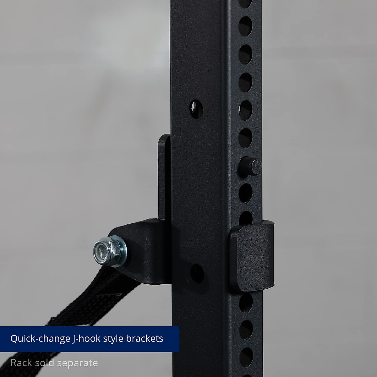 Titan Fitness T-3 Series Strap Safety System 36-in. J-Hook Style