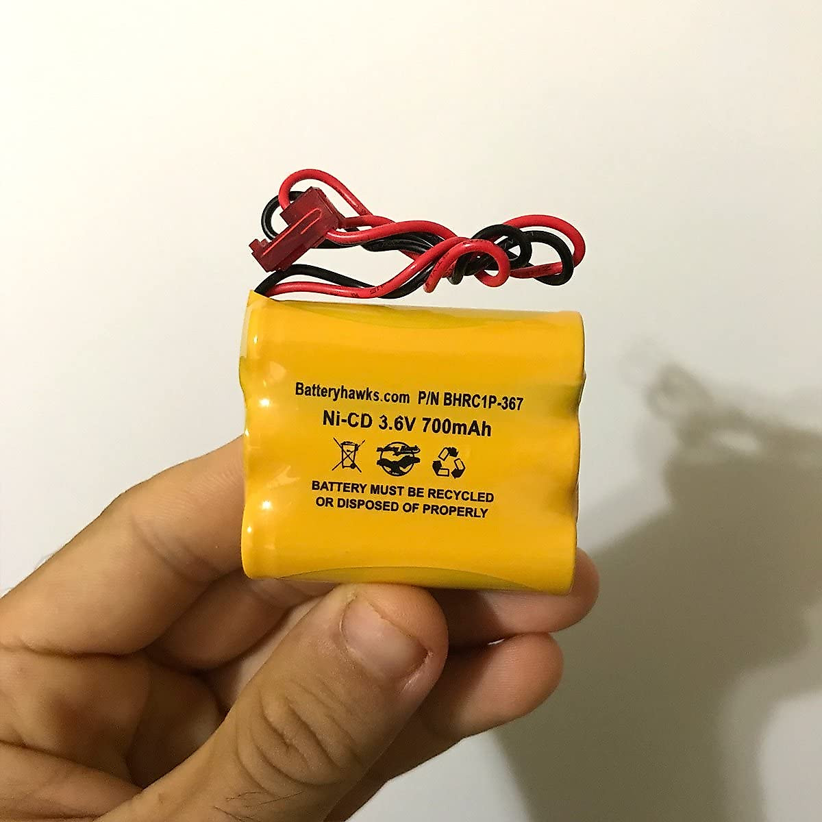 026-148 S/L 026148 CUSTOM-93 NNYXSB LPX70RWH NIC0553 ANIC0553 BNP3700B 41B020AD13301 Custom-93 3.6V 700MAH 900MAH Exit Sign Emergency Light NiCad Battery Replacement