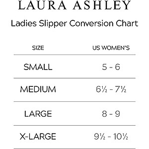 Laura Ashley Womens Plush Memory Foam Wide Collar Fleece Spa Scuff Slippers, Fuzzy Warm Faux Fur Slip On House Shoes Slipper, Nickle Green, Medium