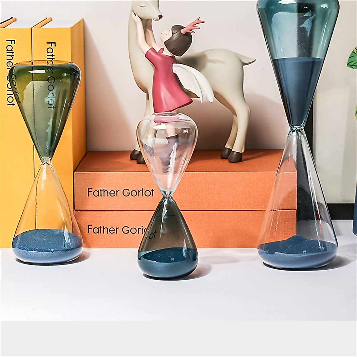Extra-large Triangular Hourglass Timer - 60 Minutes