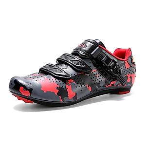 Santic Cycling Shoes Unisex Bike Shoes Look Delta Cycling Shoes Suitable for Men & Women Cycling Exercise