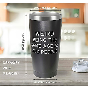 Birthday Gifts for Men Women - Funny Unique Gifts for Dad, Mom, Grandpa, Father, Husband, Him or Her, From Daughter Son Friends, 30th, 40th, 50th, 60th, 70th, Dad Coffee Mug Tumbler, Christmas Gifts