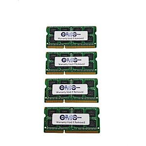 CMS 32GB (4x8GB) DDR3 14900 1866MHZ Non ECC SODIMM Memory Ram Upgrade Compatible with Apple® iMac All in one 3.3GHz Quad core Retina 5K, 27-inch, Late 2015 - A4