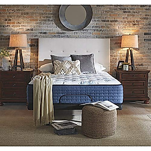 Signature Design by Ashley Mt Dana 15 Inch Plush Hybrid Mattress, CertiPUR-US Certified Foam, Queen