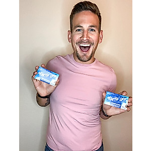 Mouth Off Breath Freshening Fast Dissolving Sugar-Free Gum, Refreshing Peppermint