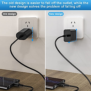 45W Samsung USB-C Super Fast Charger Type C Android Phone Fast Charger with Type C Wall Charger Block and 6FT Fast Charging Cable for Samsung Galaxy S23 Ultra, S23+/S23/S22/S21/S20/Note 20/Note 10