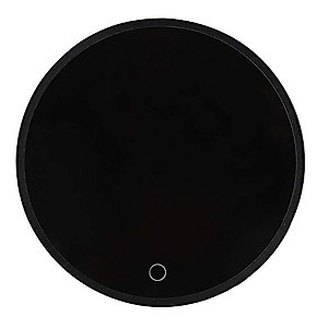 Fdit Coffee Mug Warmer Beverage Warmer Plate Desktop Heated Coffee Tea Waterproof Touch for Coffee Tea Milk(US-Black)