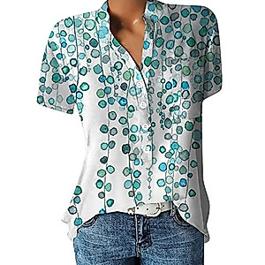 Swrowesi Summer Blouse for Women 2023 Easter Day St. Patrick's Day Resort Wear Small Girl Shirts for Women Costume Mgk Tshirt Zip Up Hoodie Wome