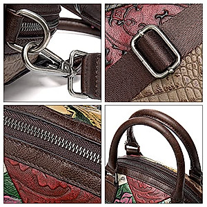 Eysee Shoulder Bags, Women Pouch Multicolor, Cowhide Leather Cossbody Bags