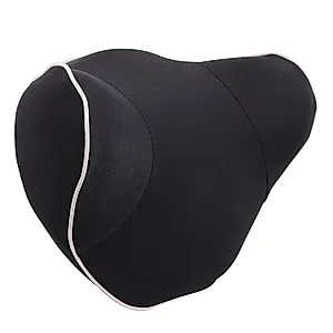 JEWEDECO Car Headrest Car Neck Cushion Headrest Cushion for Car Neck Support for Car Auto Car Cushion Seat Car Seat Carseat Head Rest Cushion Neck Guard Polyester Pillow Travel