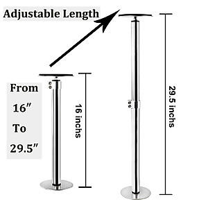 Upgrade Undermount Sink Brackets, Adjustable Undermount Sink Support, 304 Stainless Steel Sink Bracket Kit, Easy to Install Sink Support for Kitchen and Bathroom