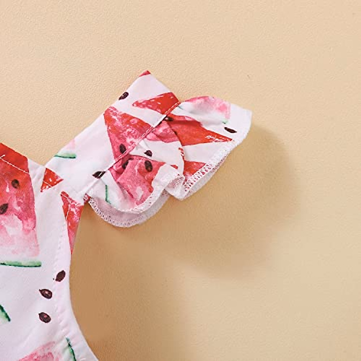 Kiluex Toddler Baby Girl Summer Clothes Ruffle Floral Tops + Solid Shorts with Headband 3PCS Outfits Set for Girls (B-Pink, 12-18 Months)