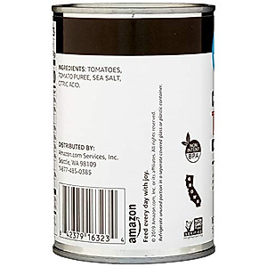 Amazon Brand - Happy Belly Crushed Tomatoes, 15 Ounce