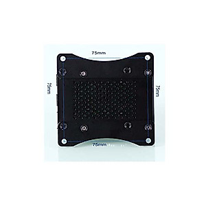 Raspberry Pi Wall Mount Metal case (Raspberry Pi 4, Green/Black)