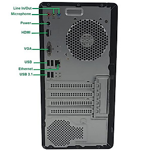 HP Pavillon 590-A0019 Tower Computer Desktop PC, AMD Dual Core A9-9425 3.10GHz Processor, HDMI, |8GB Ram DDR4| |1TB Hard Drive|, WiFi and Bluetooth, Keyboard Mouse, Windows 10 (Renewed)
